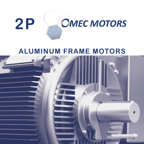 OMEC AC Motor | T3A 180M-2 30kW | 2P | B35 | ALUMINIUM | MET