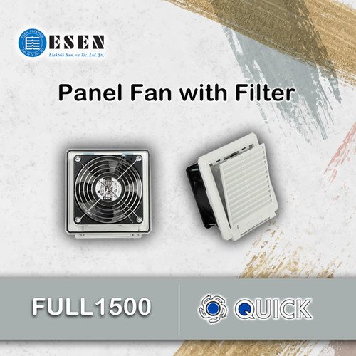 Panel Fan with Filter | IP54 | MET