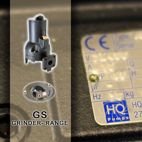 HQ Submersible Pumps With Grinder Impeller - Range GS | MET