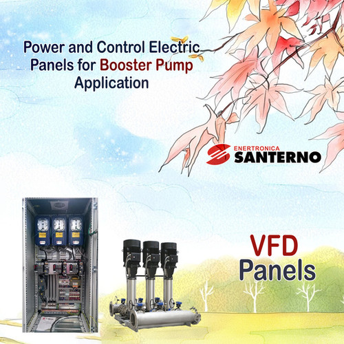 VFD Power and Control Electrical Panel For Booster Pump Application | MET