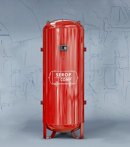 Seropcomp Pressure Vessels | Painted | SVP16500-v01 | 500 Liter , 16 Bar | MET