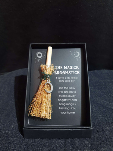The Magic Broomstick with Moon Charm | Global Tribe