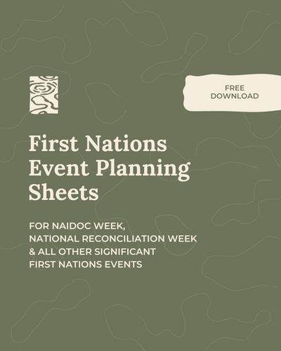 First Nations Events Planning Sheet | The Yulang Effect