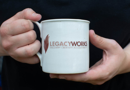 LegacyWorks Logo Mug | LegacyWorks ICT