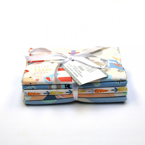 Fat Quarters Cotton Fabric Bundle Emma & Mila Cluck Moo Oi Five ...