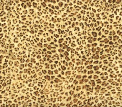 Safari Chic Light Brown and Tan Leopard Animal Print Fabric | Stitching ...