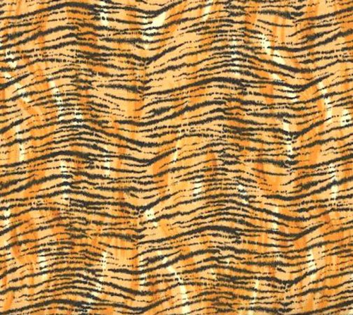 Safari Chic Small Tiger Animal Print Fabric | Stitching Grannies