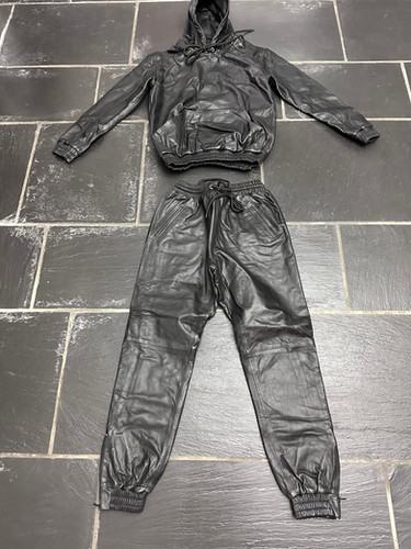 Rebellion Full Leather Track Suit | rubngum