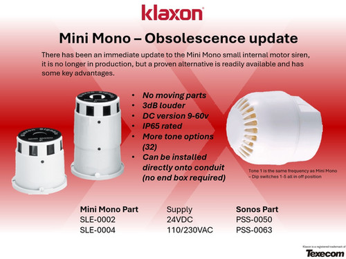 Mini Mono P | Klaxon Signals