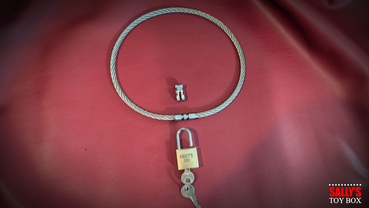 Locking Bondage Hood Collars | Sally's Toy Box