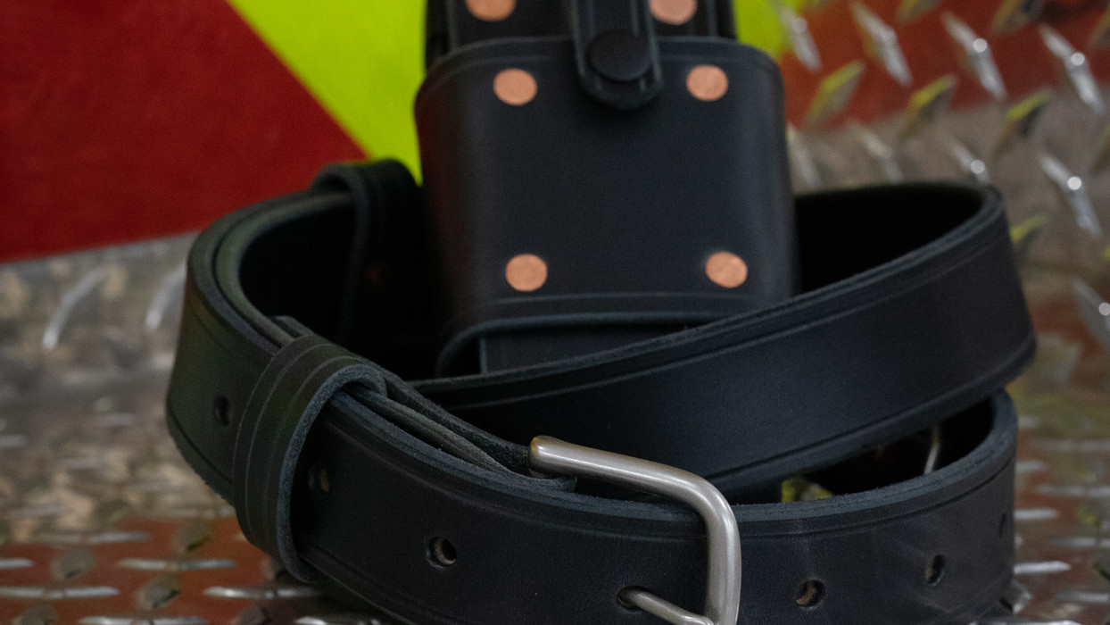Duty Bound Leather | Firefighter Radio Straps