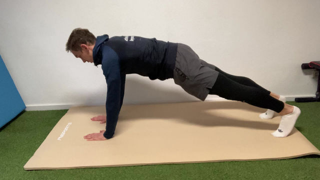 High Plank Shoulder Taps