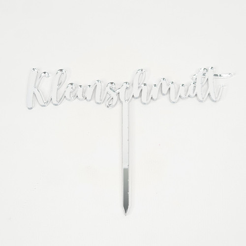 LARGE SINGLE NAME/WORD CAKE TOPPER | Cake My Day by Jo