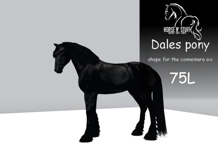 Horse'n Stuff - Dales Pony Shape (For Connemara Avatar)