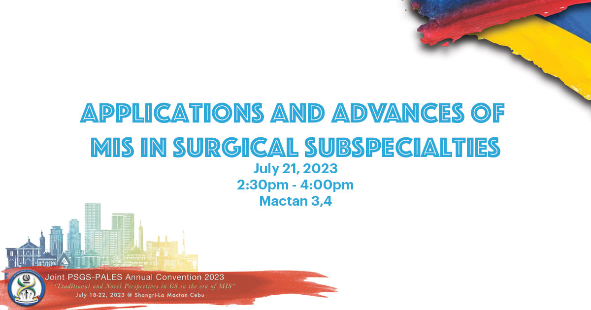 Applications and Advances of MIS in Surgical Subspecialties
