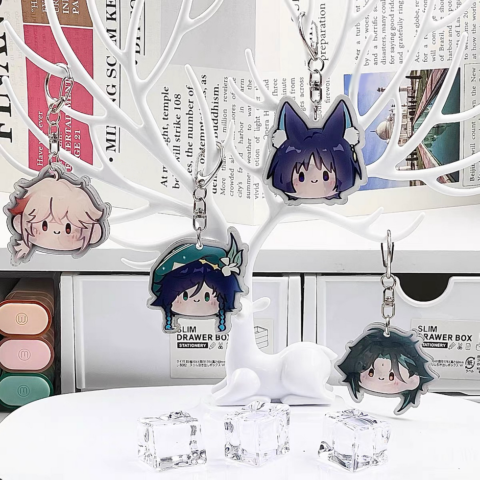 Genshin Charm Shaker 8 characters available | Neko_Animestore