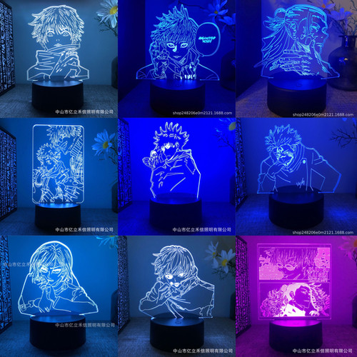 Jujutsu Kaisen LED Light 16 colors with remote control [JJK] | Neko ...