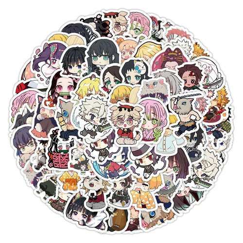 Demon Slayer chibi sticker pack | Neko_Animestore