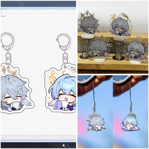 [Swipe For More] Sunday and Robin Keychain/Phone Charm/Spring/Mini ...