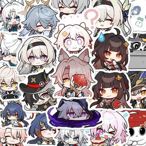 Honkai: Star Rail Sticker Pack Version 4 [80stickers/pack] | Neko ...