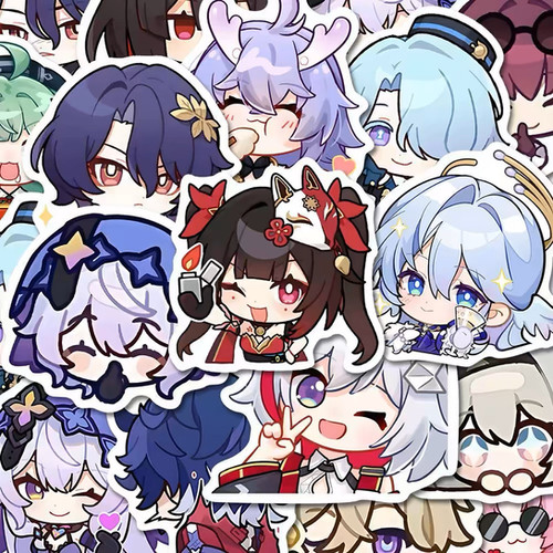 HSR Sticker Pack Hot Sale (50+) | Neko_Animestore