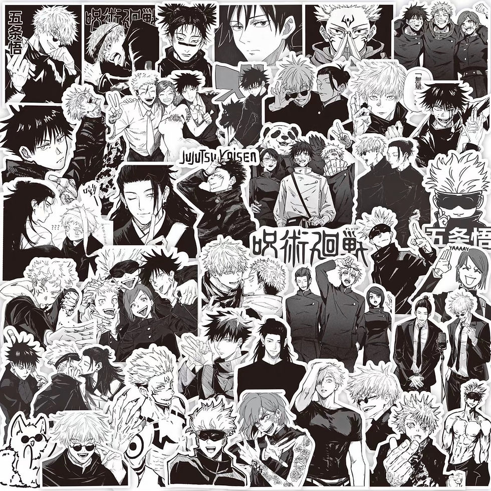 Jujutsu Kaisen Manga Sticker Pack | Neko_Animestore