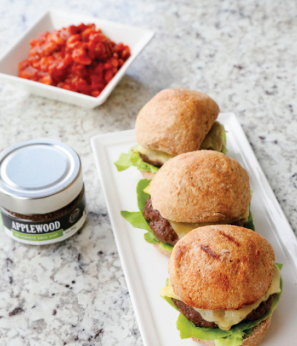 Applewood Smoked Sliders