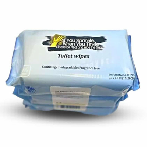 Toilet Seat Wipe Refill Wipes (3 pack) | Clean Toss and Go