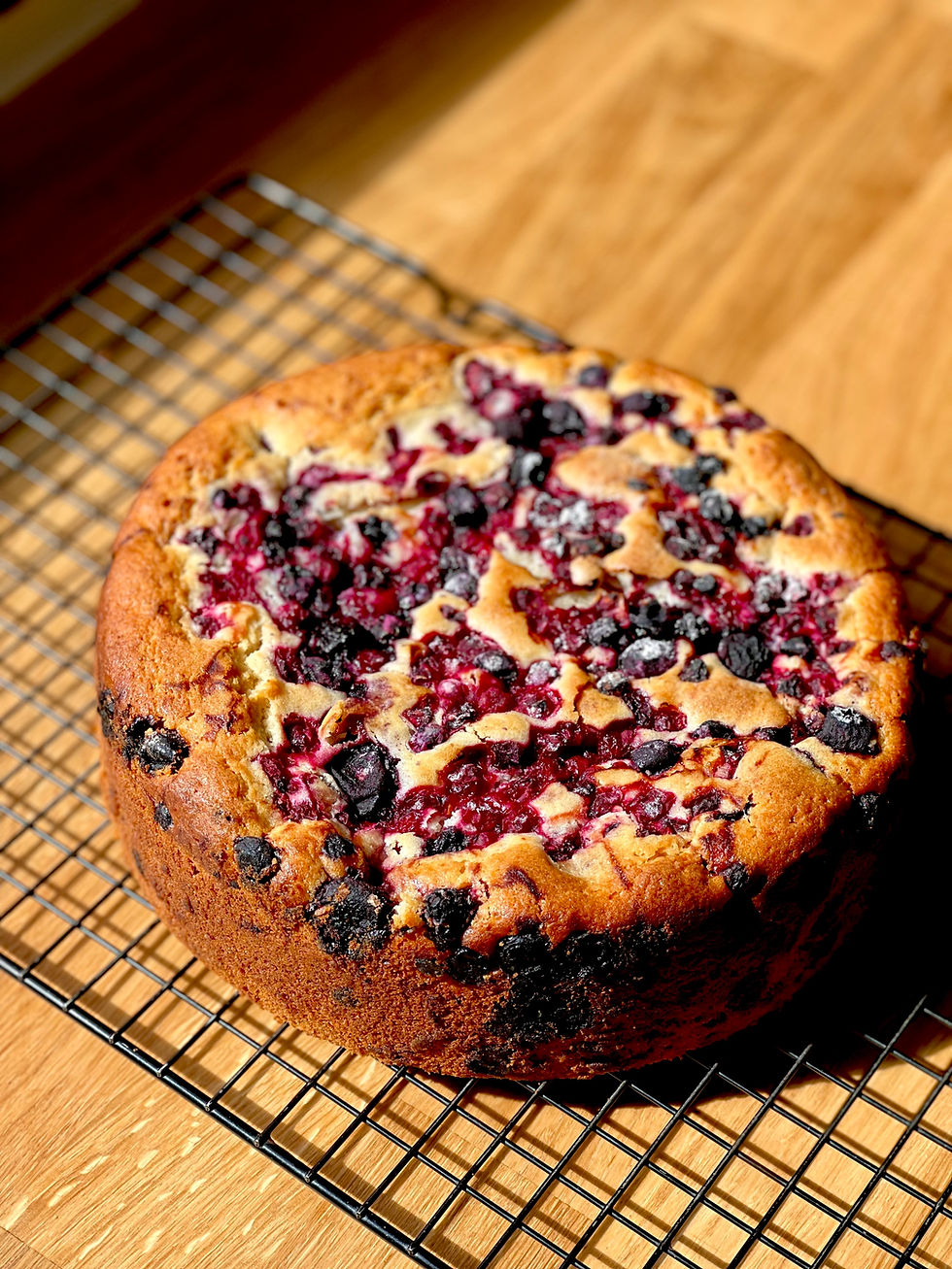 Gâteau Moelleux Citron Fruits Rouges | Facile & Gourmand | Recette avec ...