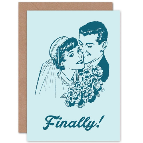 Finally Wedding Card | Willow Boutique