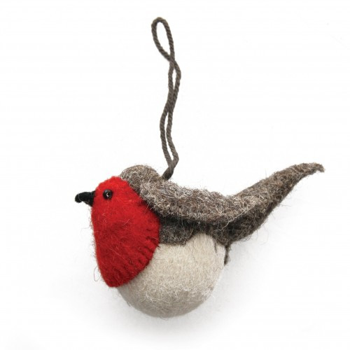 Classic 6cm Semi Hanging Robin | Willow Boutique