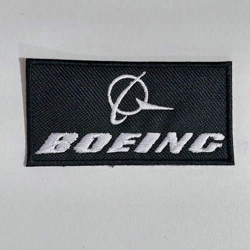 Patch Boeing bordado termocolante | lojadaaviacao