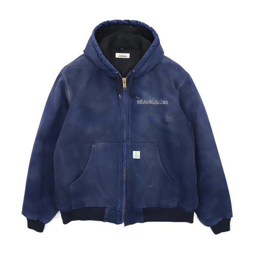 TCN Vintage Hooded Work Jacket / NAVY | mindseeker