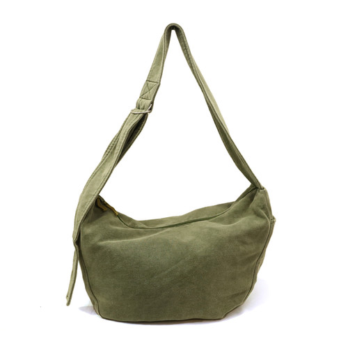 Faded Sweat Shoulder bag / GREEN | mindseeker