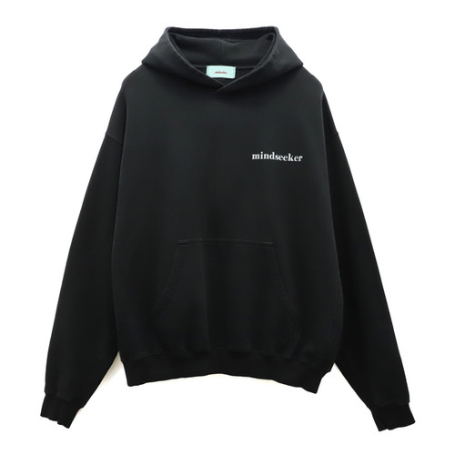 Message Hoodie / BLACK | mindseeker