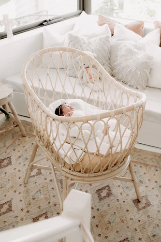 Venus Rattan Bassinet | TheInsideProject
