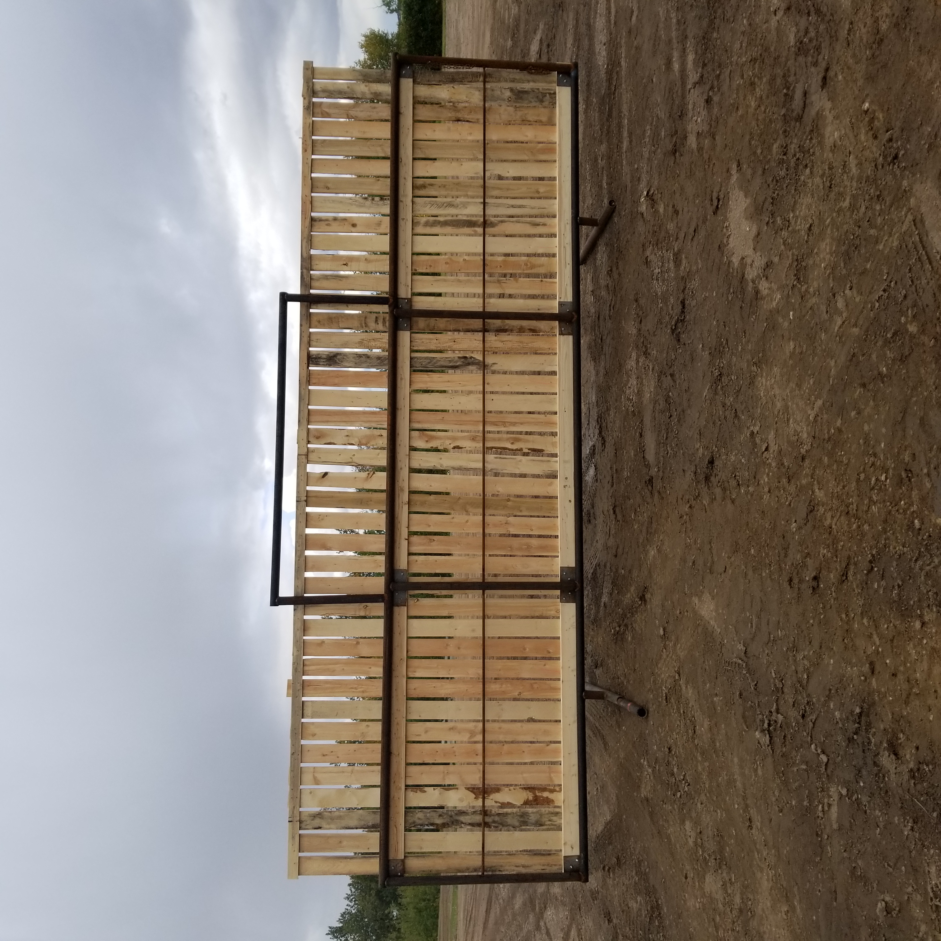 BJ Fencing ltd. | Free Standing Windbreak Panel