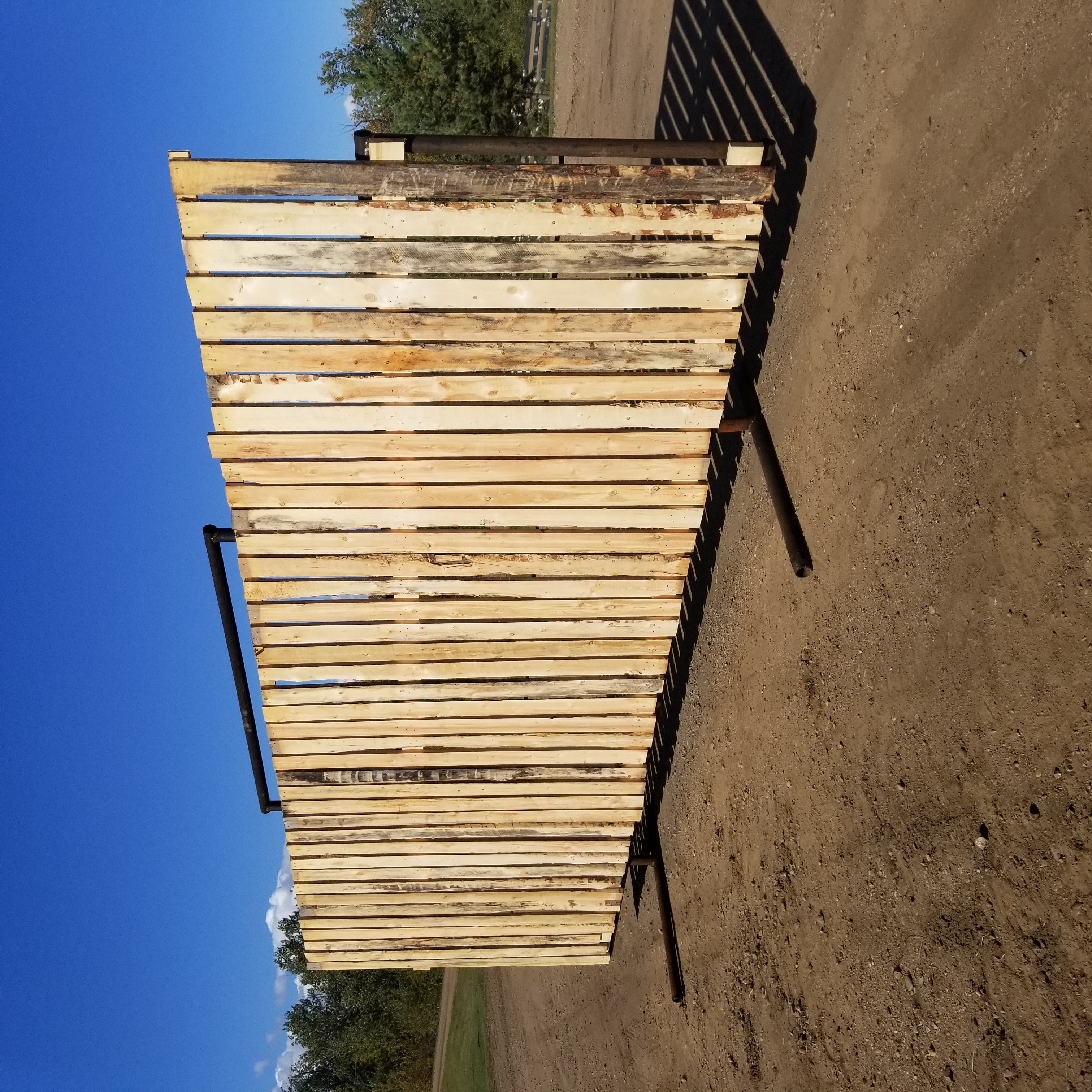 BJ Fencing ltd. | Free Standing Windbreak Panel
