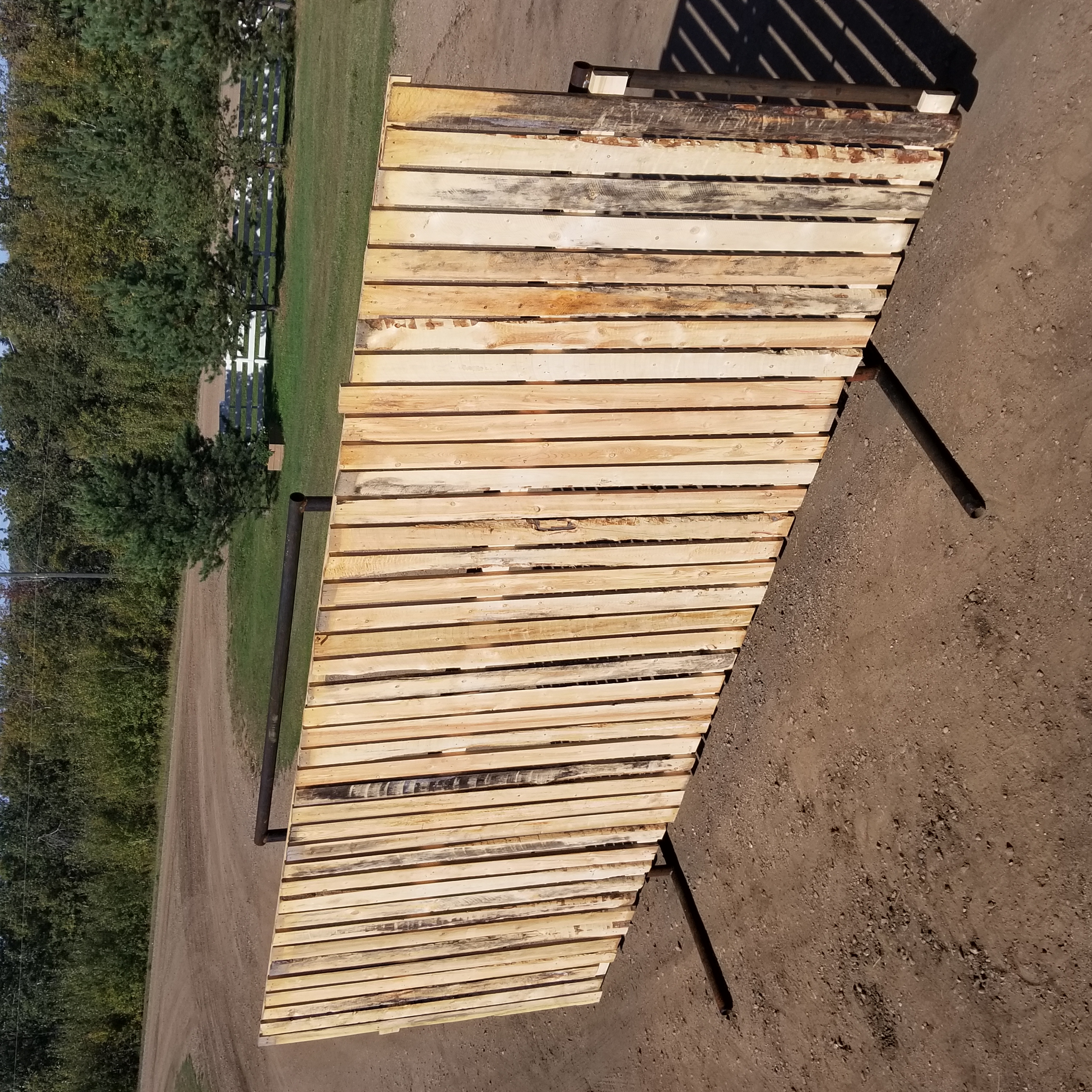 BJ Fencing ltd. | Free Standing Windbreak Panel