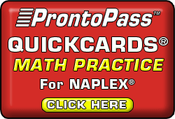 ProntoPass Math Practice for Naplex | ProntoPass