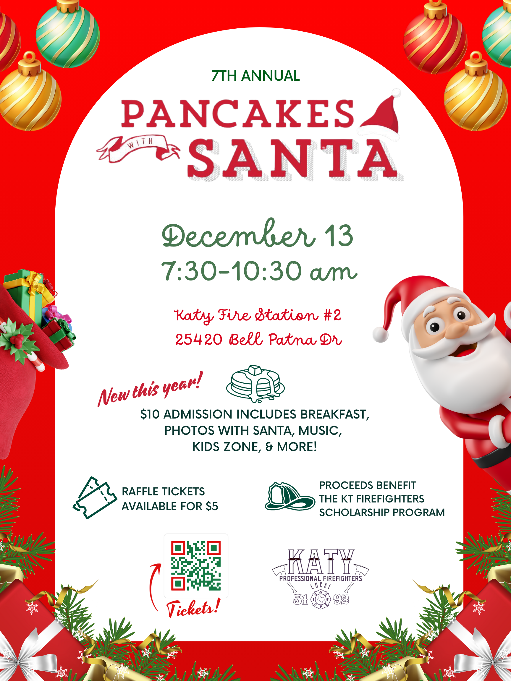 2025 Pancakes with Santa | KPFFA