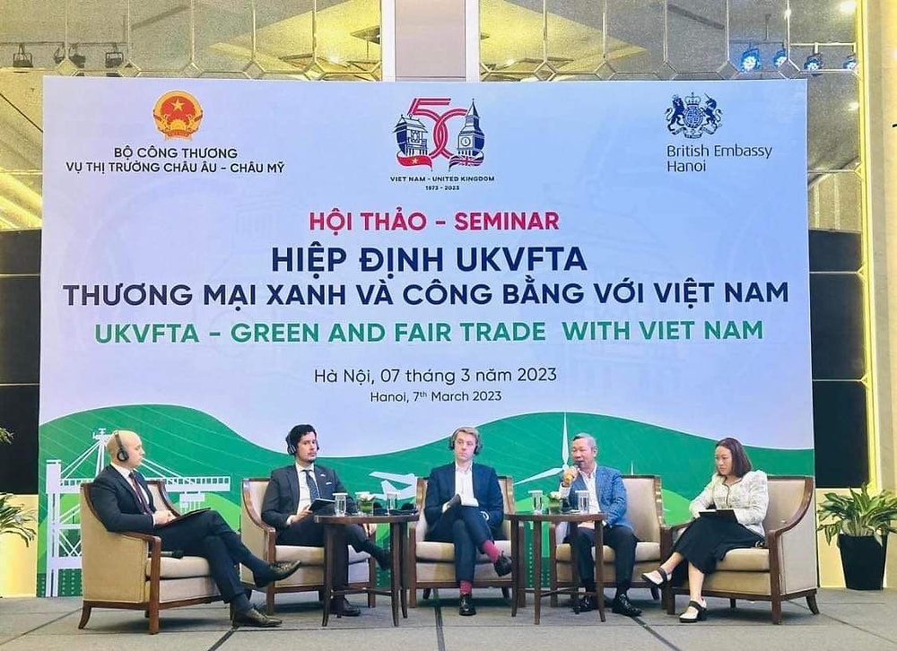 'The UKVFTA – Green and Fair Trade with Vietnam' Workshop- 7 March 2023