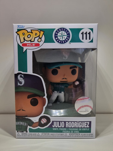 Julio Rodriguez Funko Pop - MLB #111 | My Site