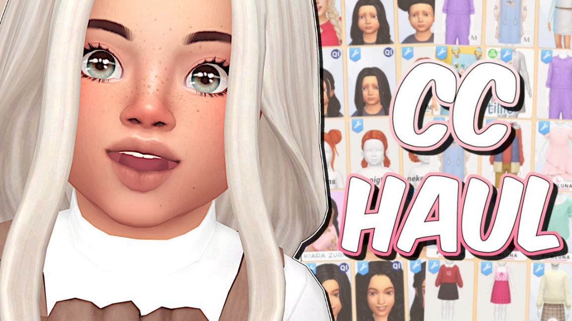MAXIS MATCH TODDLERS & KIDS CC HAUL