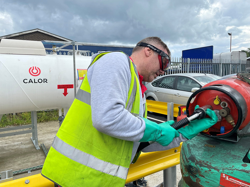 Gas-p! More business improvements with Calor bulk tank investment