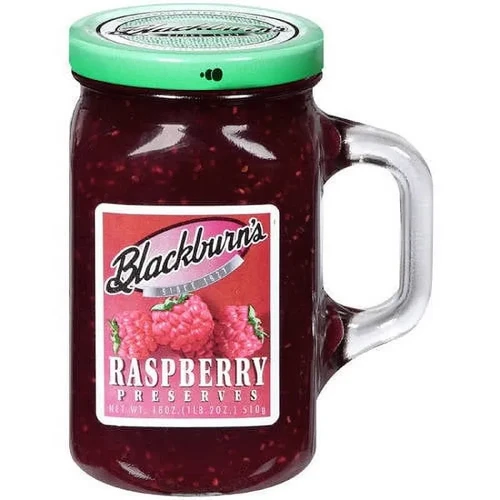 Blackburn raspberry preserves 18 oz | The Cajun Shop