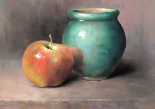 Still Life in Pastels - The Reflected Apple | ARDINGTON