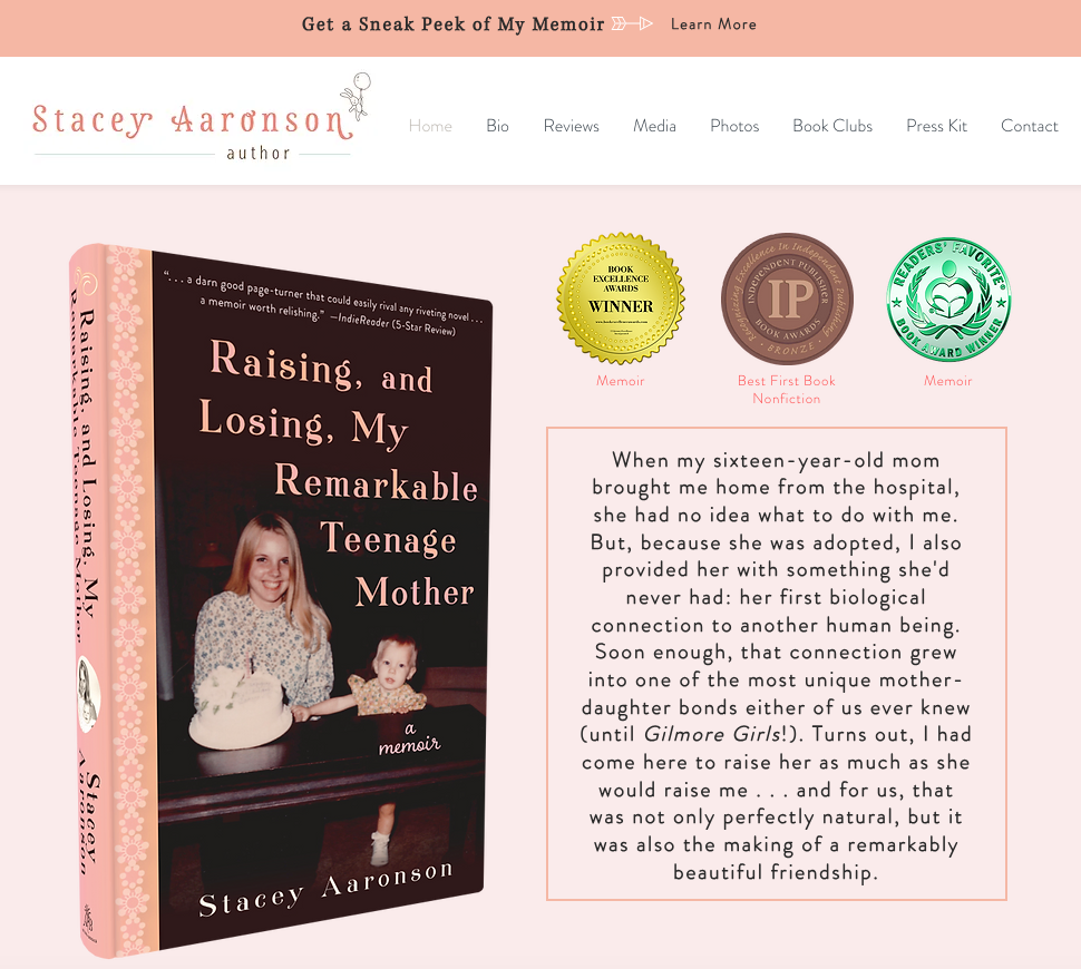 The Official Website of Author Stacey Aaronson