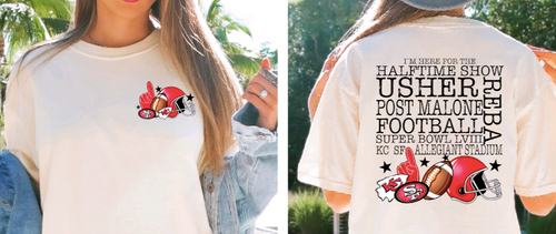 LVIII halftime (DTF Transfer) | Hookful Designs DTF