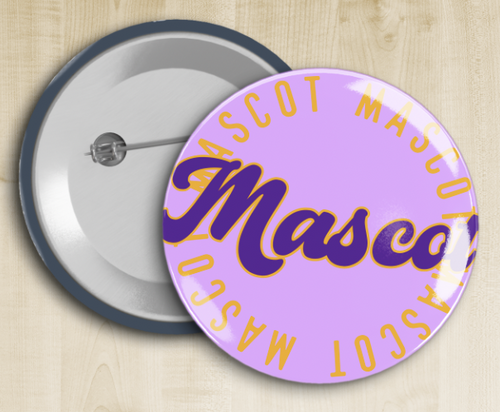 Button Circle Mascot | Hookful Designs DTF